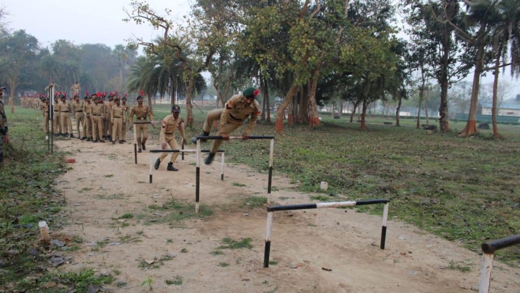 West Bengal NCC Students Brave Intense Army Training at Panagarh