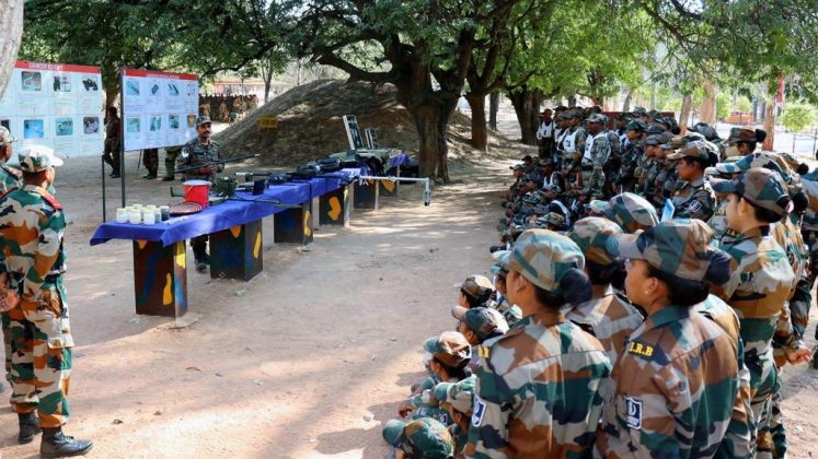Indian Army Trains Lady Constables of Jharkhand Police