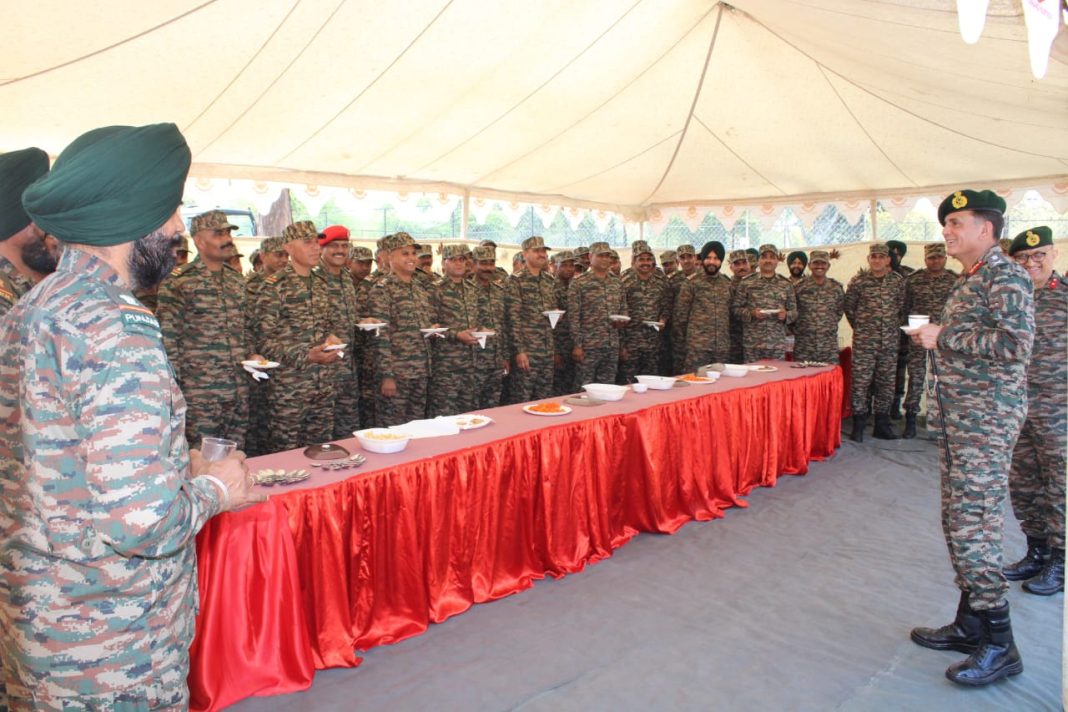 Lt. Gen. Dhiraj Seth Reviews Operations at Kota Military Station