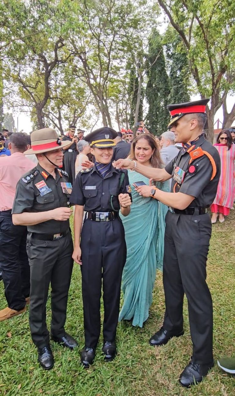 Lieutenant Inayat Vats Follows in Fallen Father's Footsteps into Indian ...