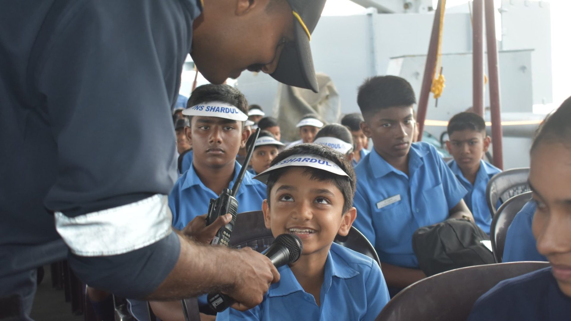 Sea Cadet Corps Cadets Embark on Educational Voyage Aboard INS Shardul