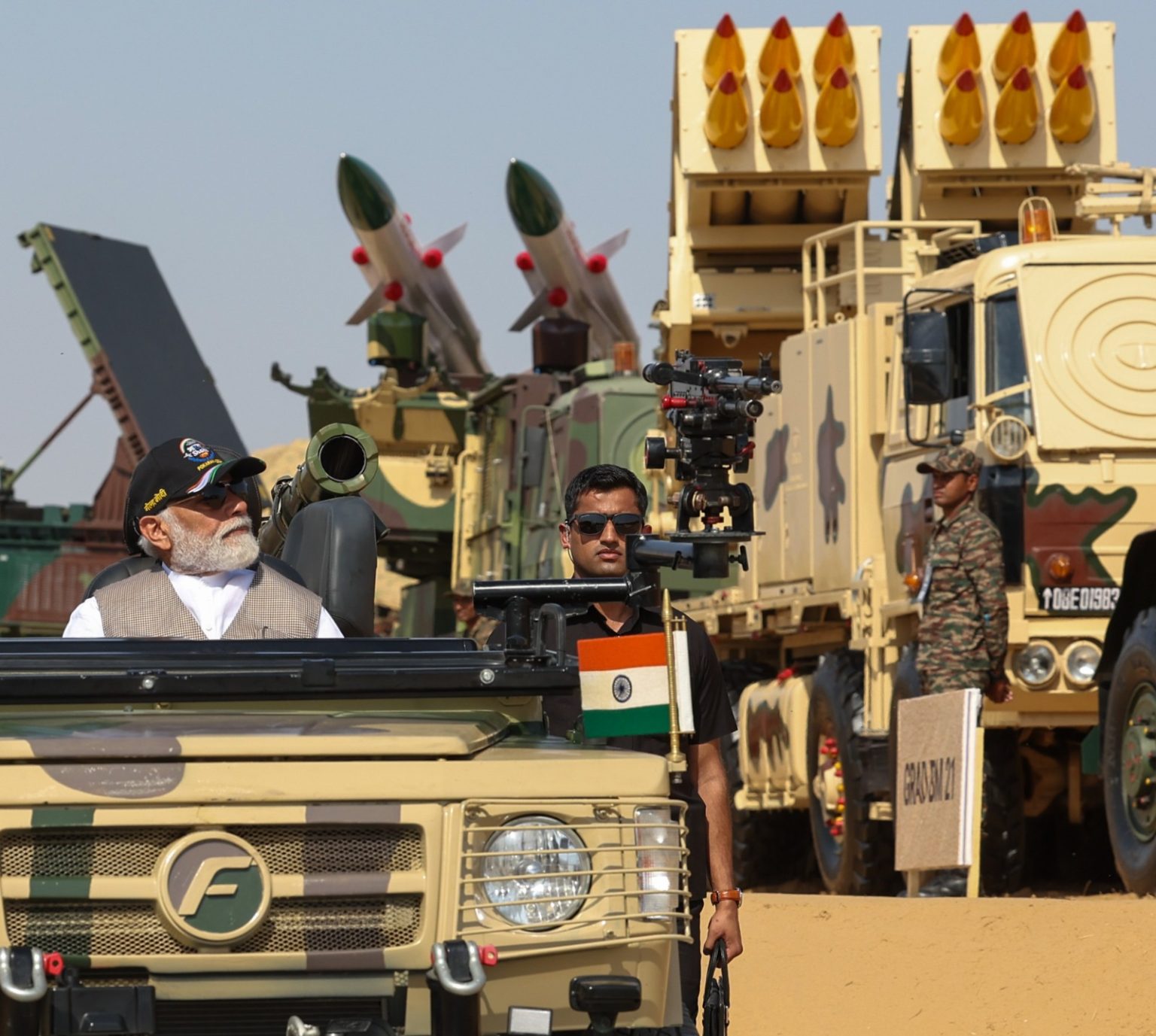 India Flexes Indigenous Defence Muscles with Bharat Shakti Exercise in ...