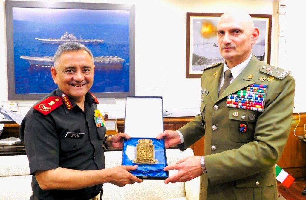 Italy and India Enhance Defence Collaboration with High-Level Talks