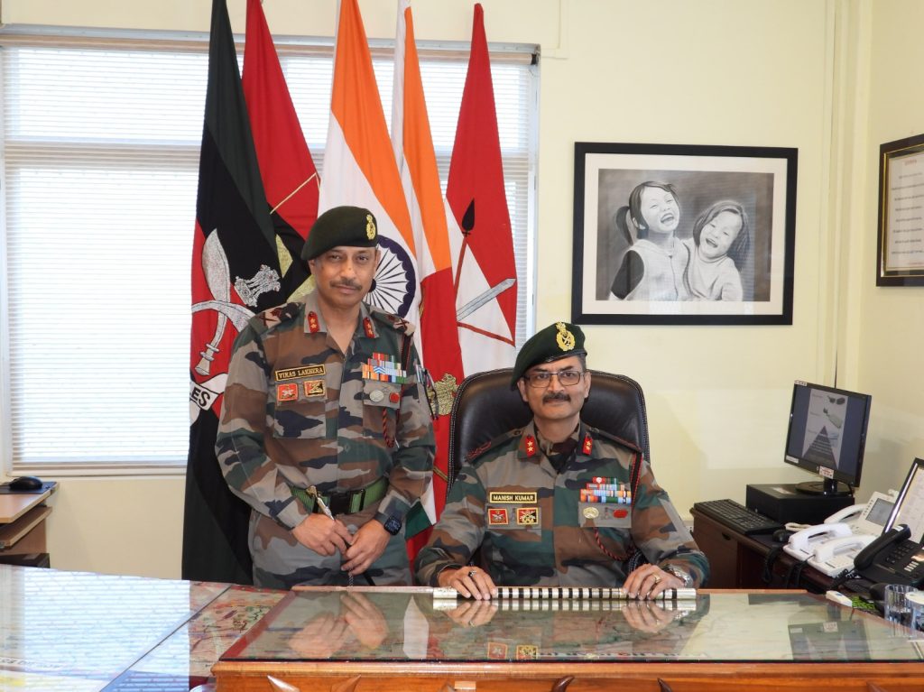Major General Manish Kumar Assumes Command as IG of Assam Rifles
