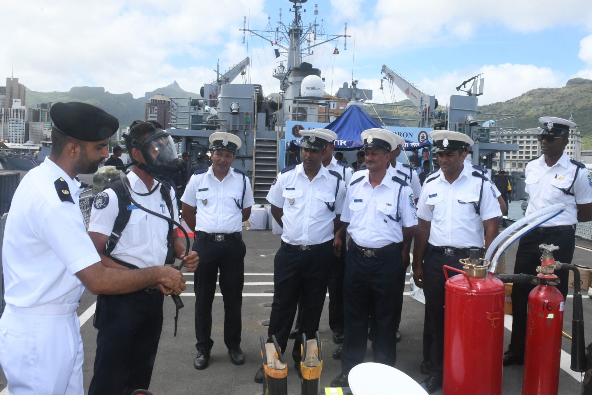 Indian Naval Training Squadron Concludes Visit to Port Louis, Mauritius