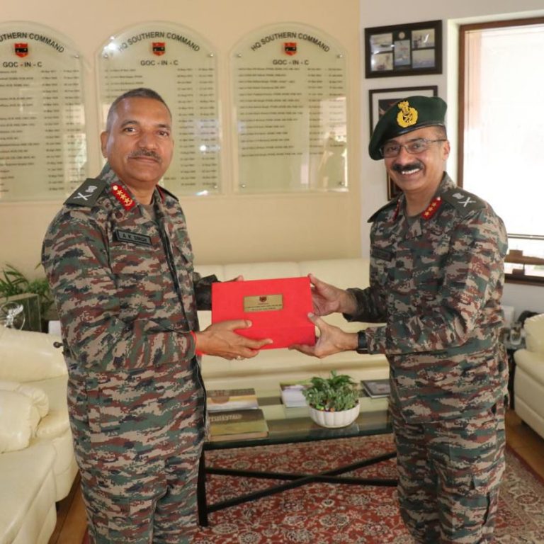 Lt Gen Vineet Gaur's Strategic Interactions and Troop Engagement