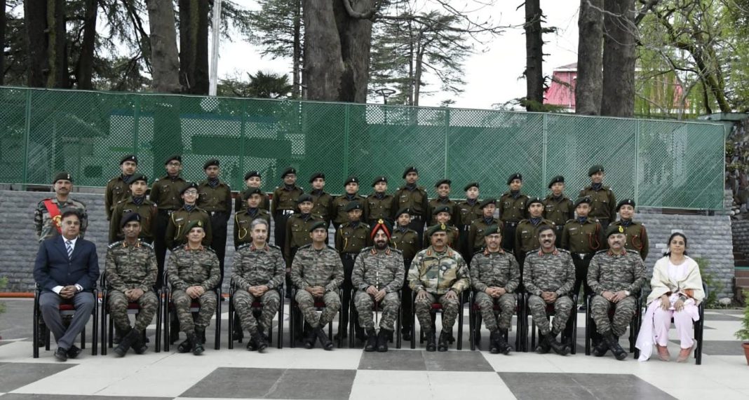 Interaction with RIMC Cadets Inspires Future Military Leaders in Shimla