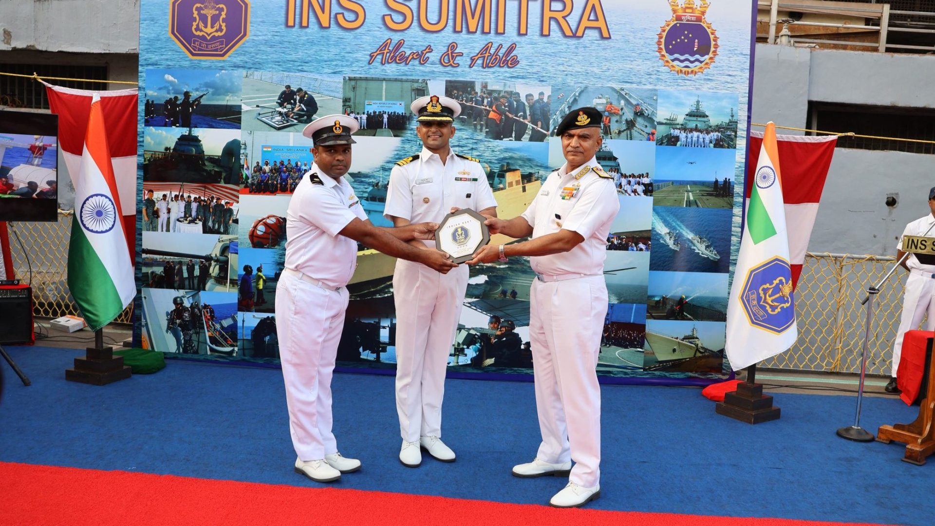 INS Sumitra Receives Unit Citation for Anti-Piracy Operations in ...
