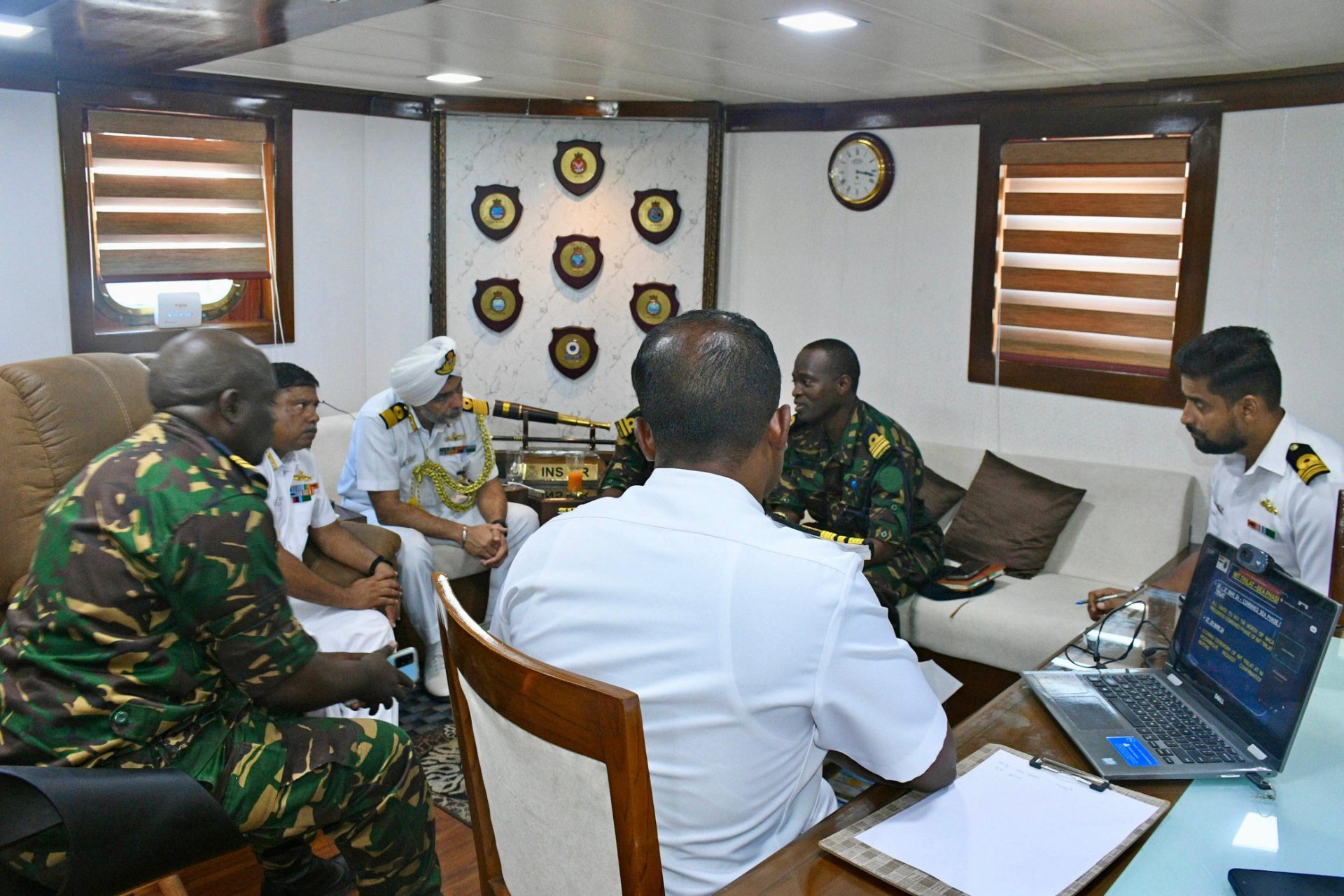 Day 2 of IMT TRILAT: Indian Naval Ships Forge Maritime Bonds in Zanzibar