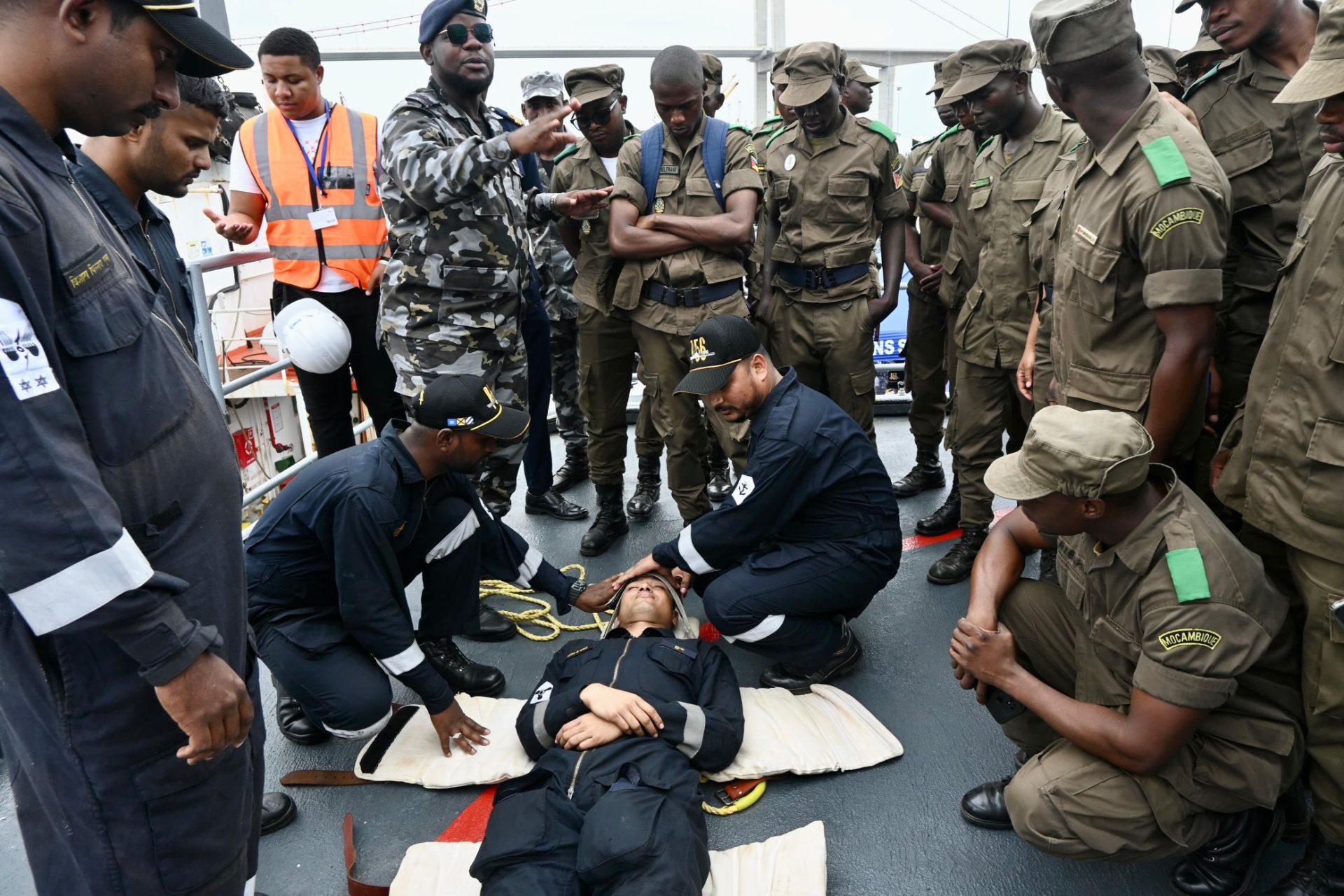 Day 2 of IMT TRILAT: Indian Naval Ships Forge Maritime Bonds in Zanzibar