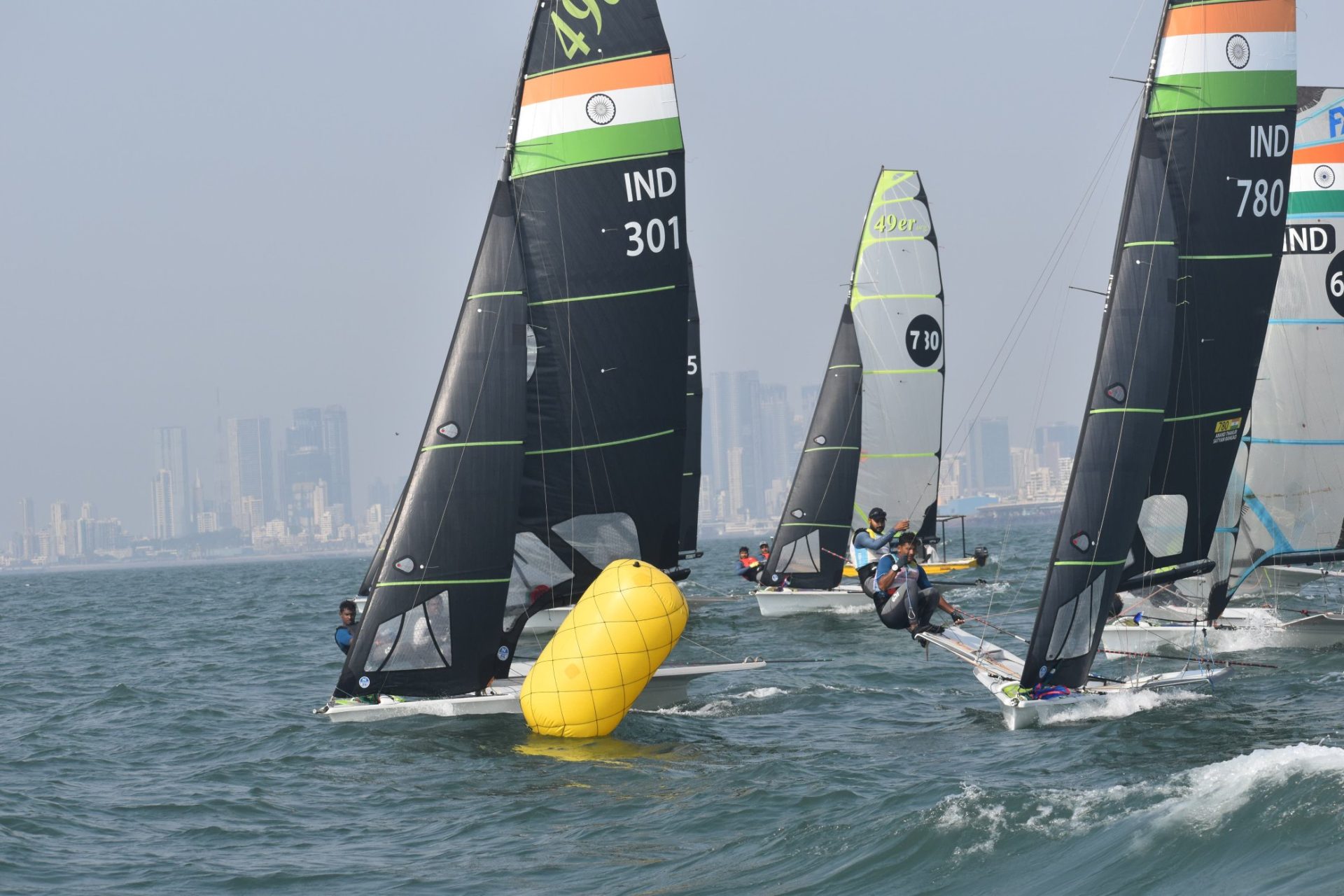 Navy Sailing Team Triumphs at YAI Multiclass Regatta 24