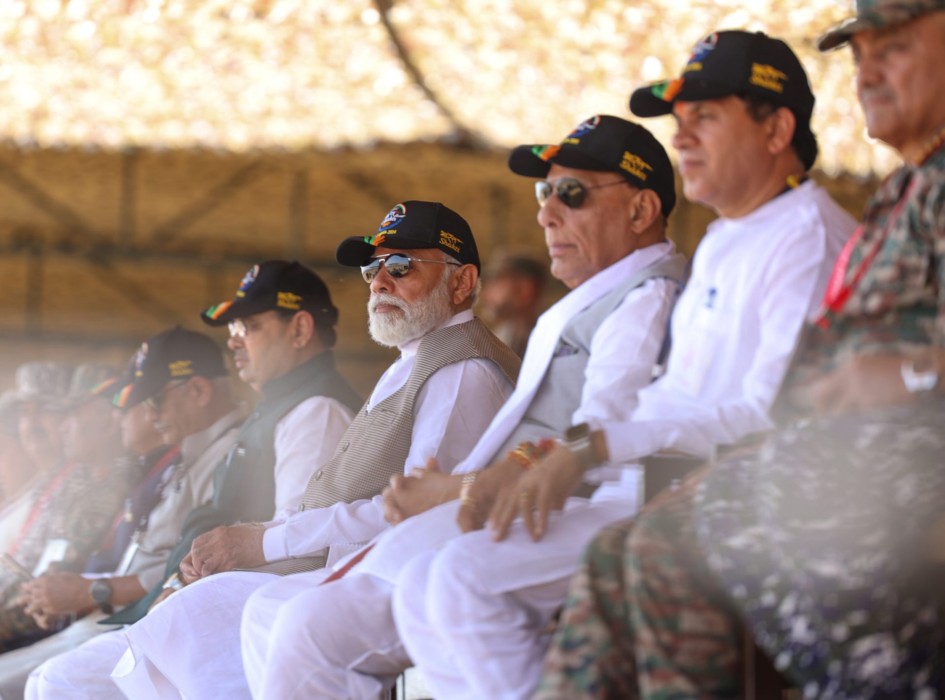 India Flexes Indigenous Defence Muscles with Bharat Shakti Exercise in ...