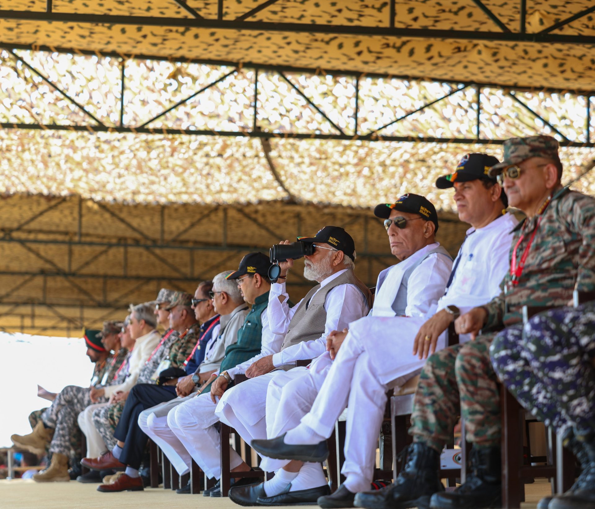 India Flexes Indigenous Defence Muscles with Bharat Shakti Exercise in ...