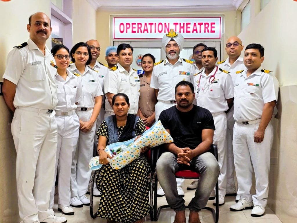 INHS Kalyani's Paediatric Team Achieves Surgical Milestone