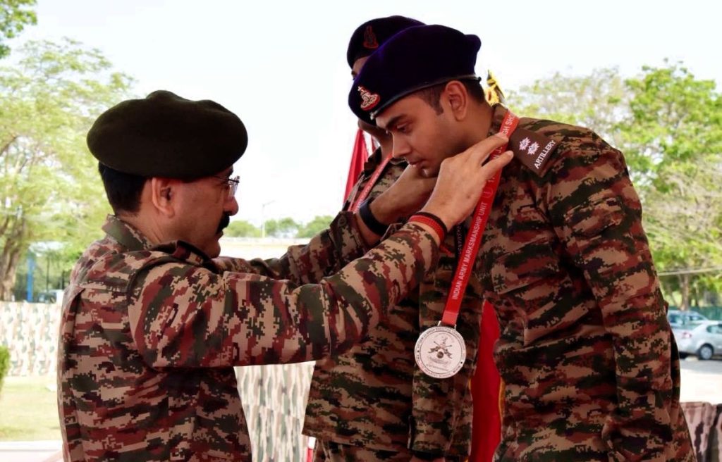 Lieutenant Amitabh Charupa Wins Silver in Air Rifle Event at ...