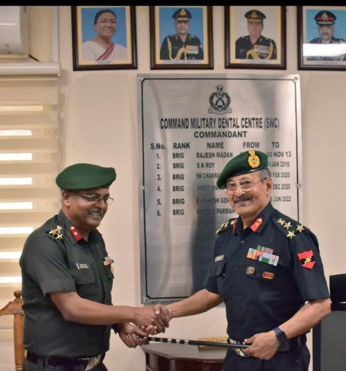 Brigadier Debanuj Dasgupta Takes Charge as Commandant of CMDC and Dental Advisor for South ...