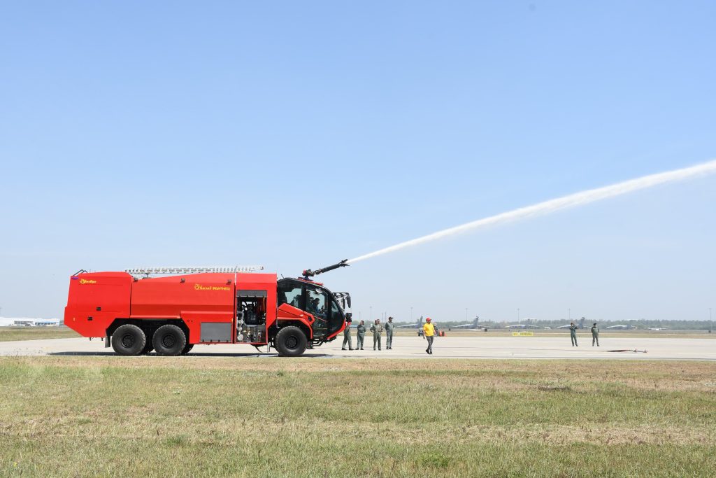 IAF Achieves Milestone in Self-Reliance with Indigenous Crash Fire Tender