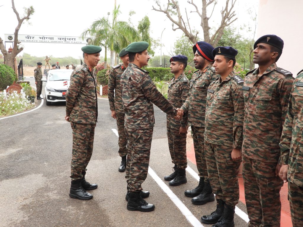 GOC Chetak Corps, Emphasizes Operational Readiness During Visit to ...