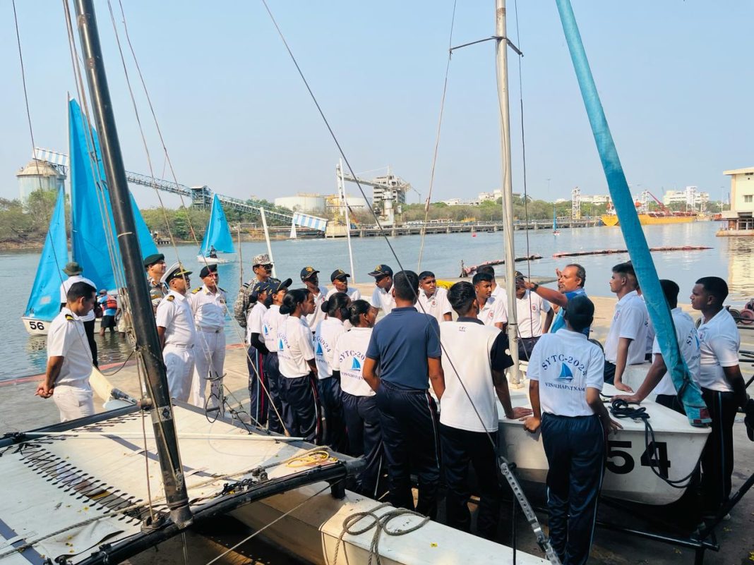 Special Yachting Training Camp Kicks Off in Vizag Under Indian Navy's Aegis