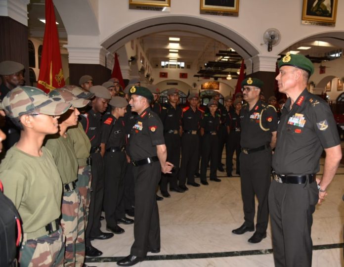 VCOAS Lt. Gen. Upendra Dwivedi Inspires Officer Cadets at OTA Chennai