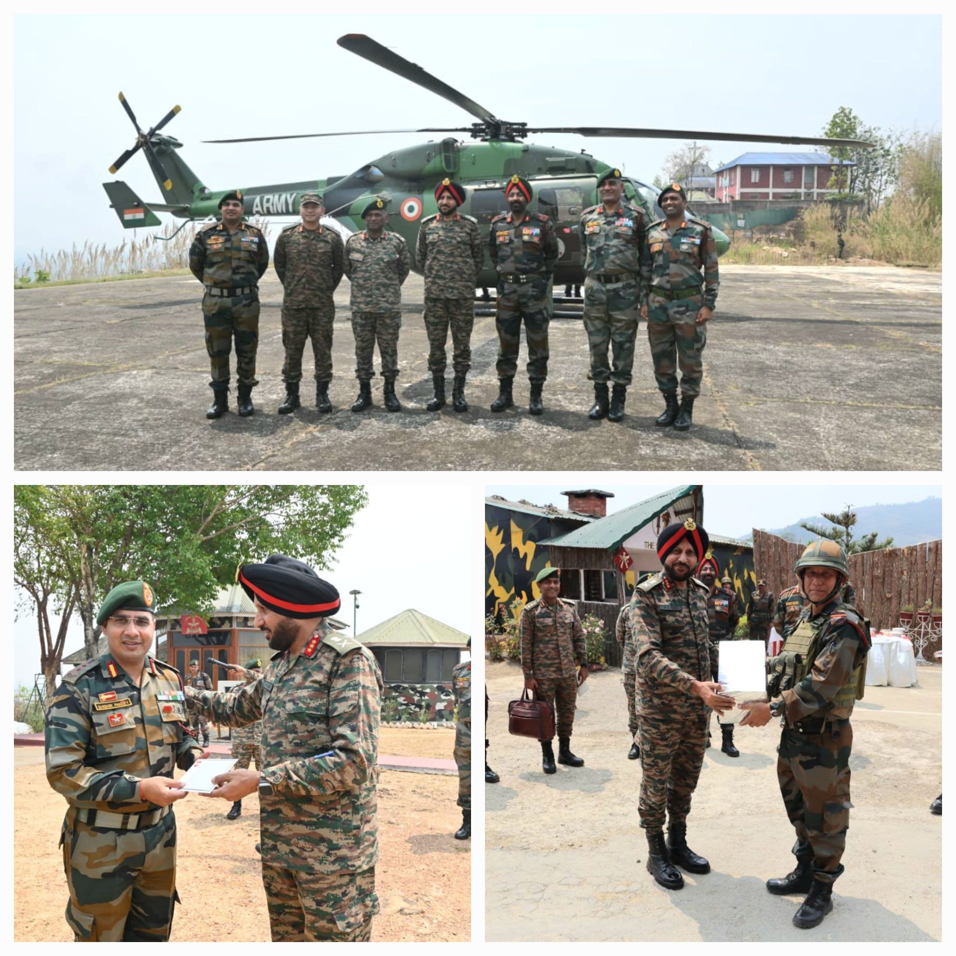 GOC Spear Corps Engages Troops in Manipur, Emphasizes Professionalism