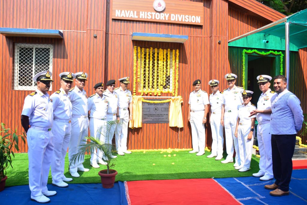 Naval History Division Inaugurated by Admiral R Hari Kumar, Chief of Naval Staff