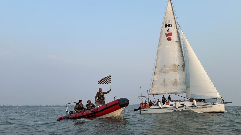 Tri-Services All-Women Sailing Expedition Triumphantly Concludes ...