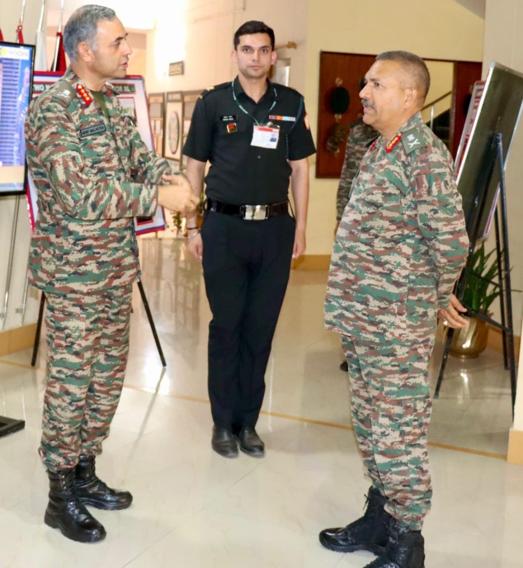 Army Commander Lt Gen AK Singh Conducts Operational Review at Desert Corps