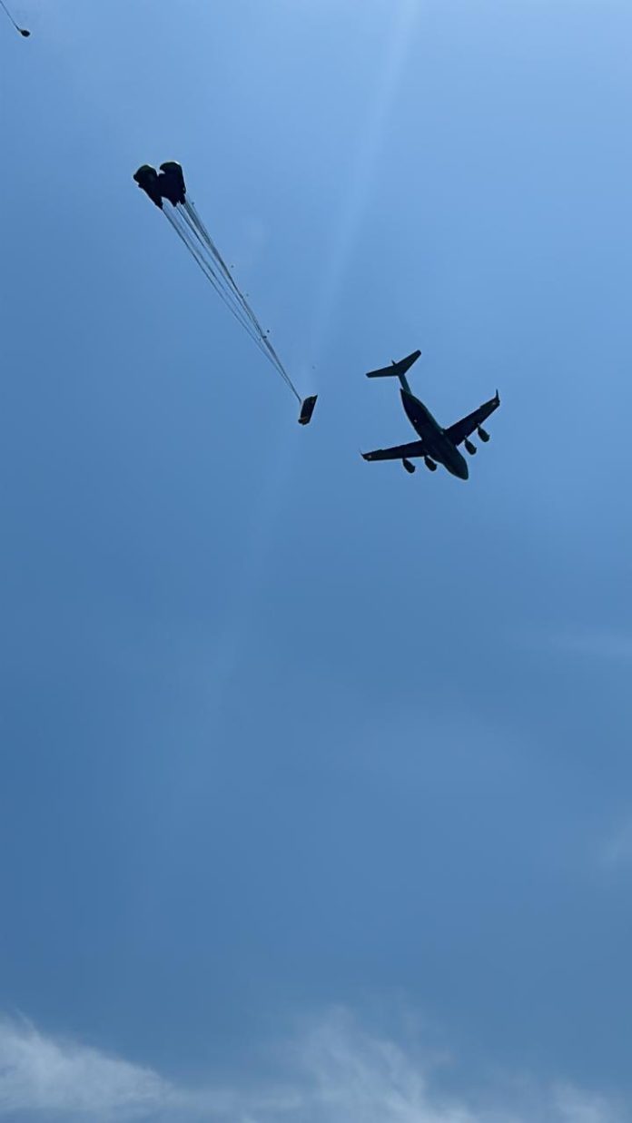 Successful Airdrop of Mechanised Platform Validates Indian Air Force's ...