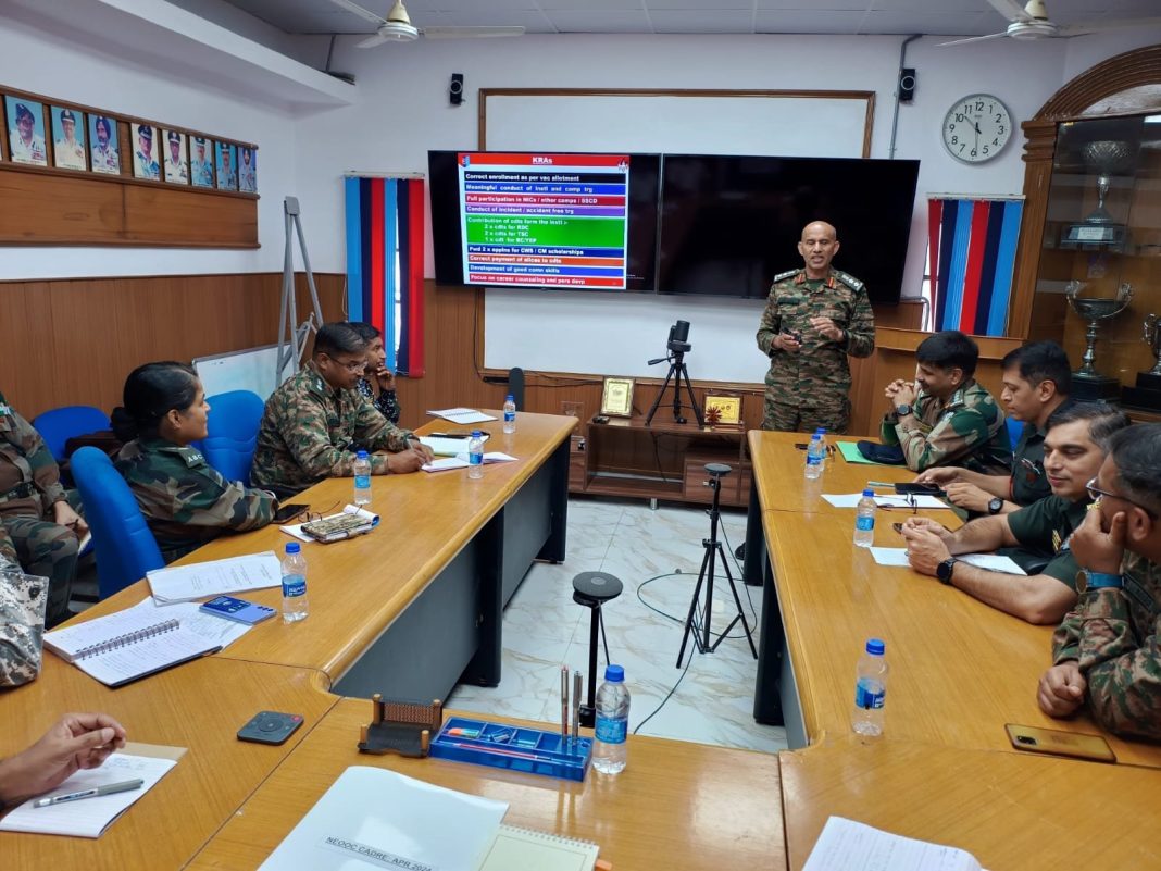 Colonel Anil Leads Comprehensive Training for New Entry Officer Cadre ...