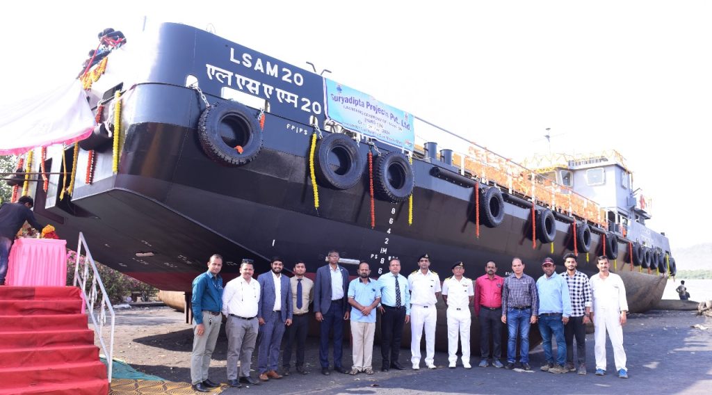 MSME Shipyard Launches LSAM 20: A New Milestone in India's Maritime ...