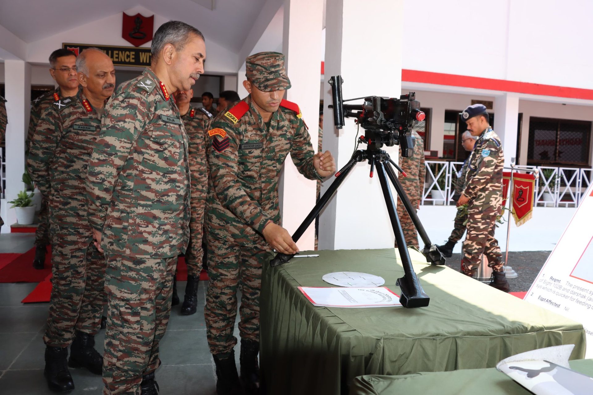 Lt Gen NS Raja Subramani Reviews Operational Readiness at HQ Madhya ...