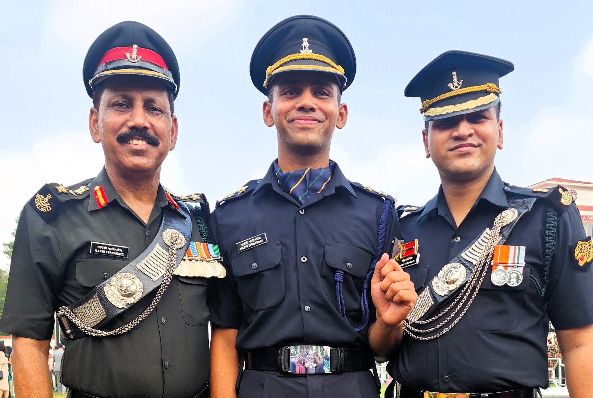 Meet Lieutenant Mario Fernandes, 3rd Generation Officer From Goa