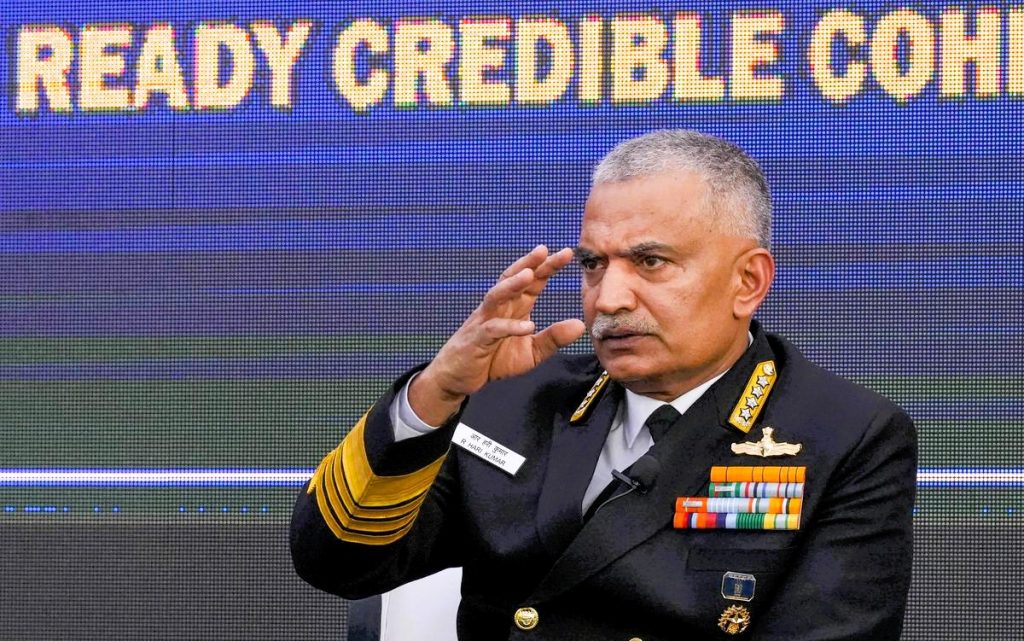 Admiral R Hari Kumar to Conclude Tenure as Chief of Naval Staff on April 30