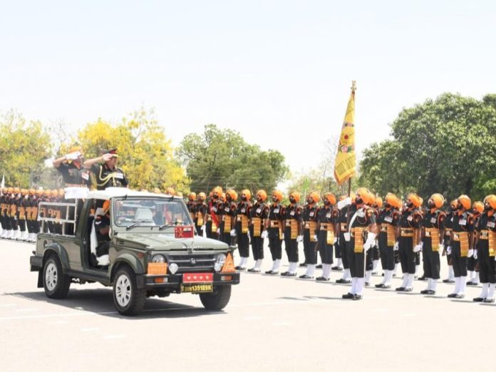 COAS General Manoj Pande Visits SIKH LI Regimental Centre, Honoring ...