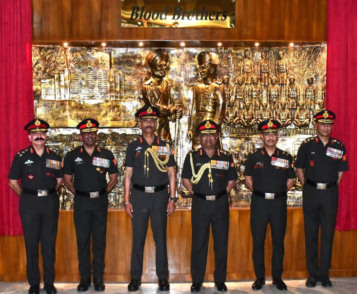 COAS General Manoj Pande Visits SIKH LI Regimental Centre, Honoring ...