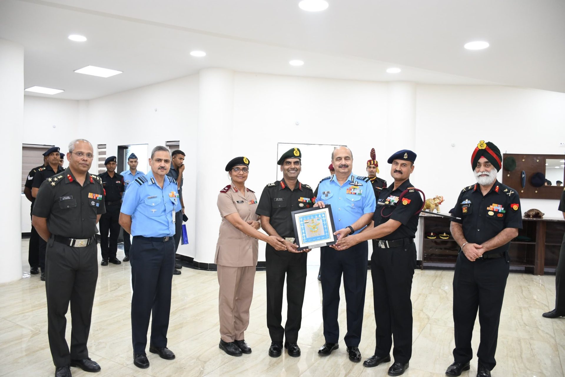 Air Chief Marshal VR Chaudhari and Mrs. Neeta Chaudhari Boost Morale at ...