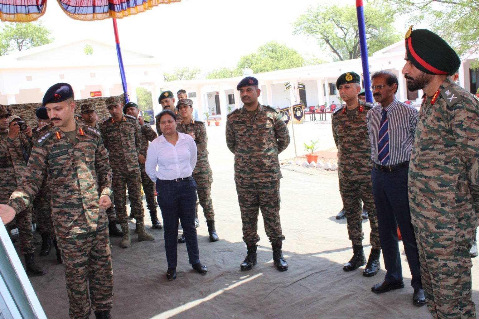 Indian Army Unveils Groundbreaking 2D Precast Building in Gwalior