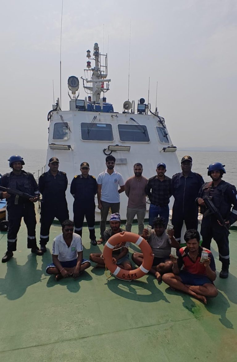 Indian Coast Guard Apprehends Fishing Vessel Involved in Illegal Diesel ...