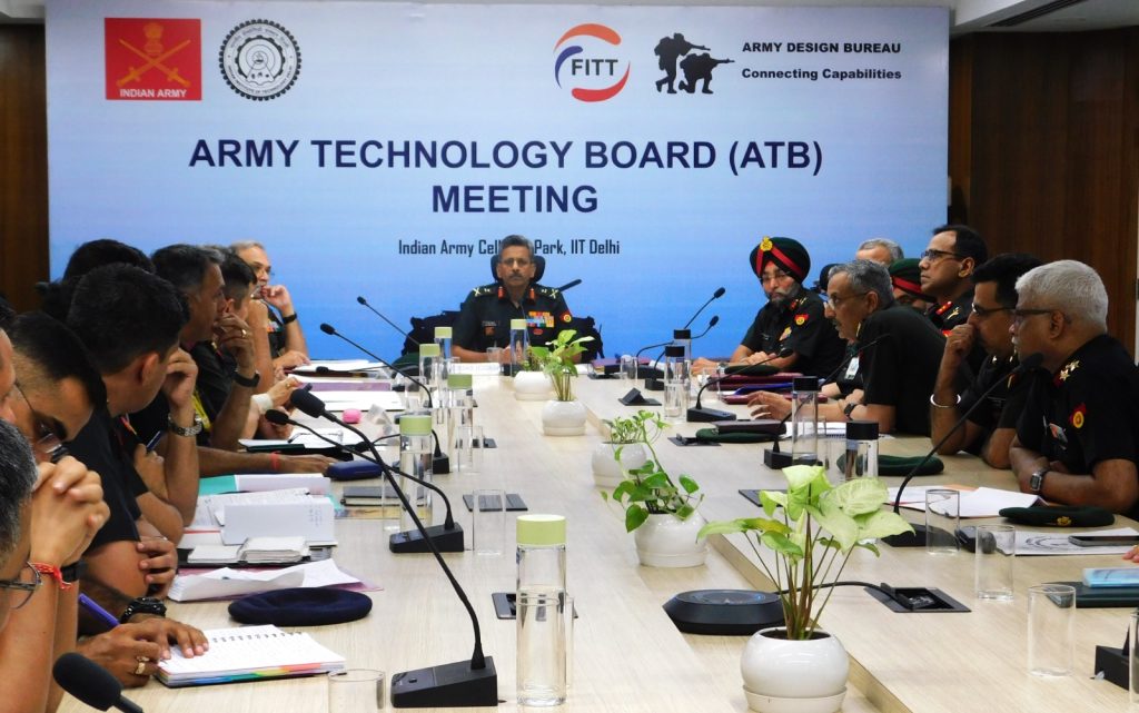 25th Army Technology Board Meeting at IIT Delhi Approves 20 Niche ...
