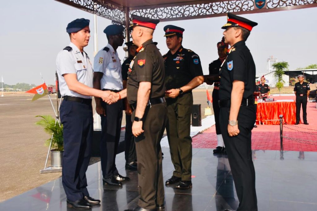 Combined Passing Out Parade at Combat Army Aviation Training School
