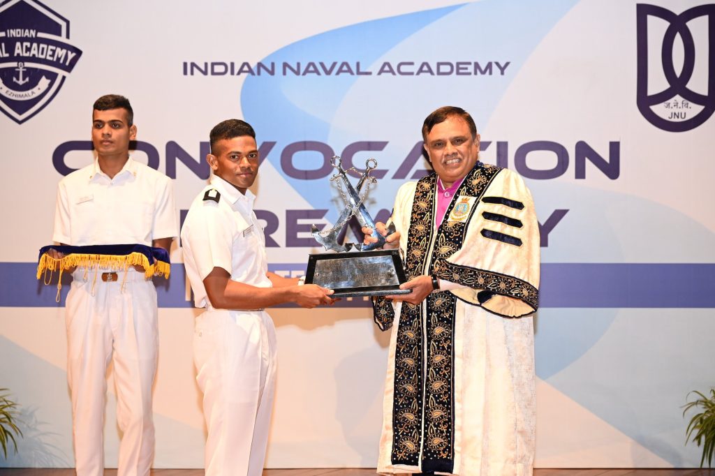 Indian Naval Academy Celebrates 23rd Convocation Ceremony: Midshipmen ...