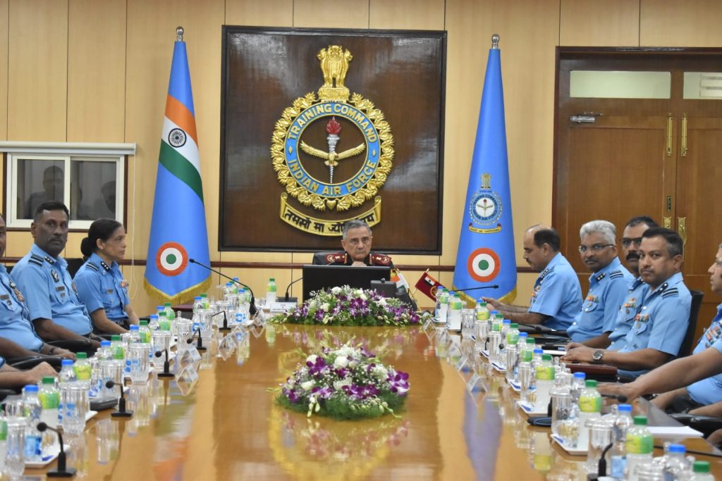 CDS General Anil Chauhan Embarks on Strategic Visit to Indian Air Force ...