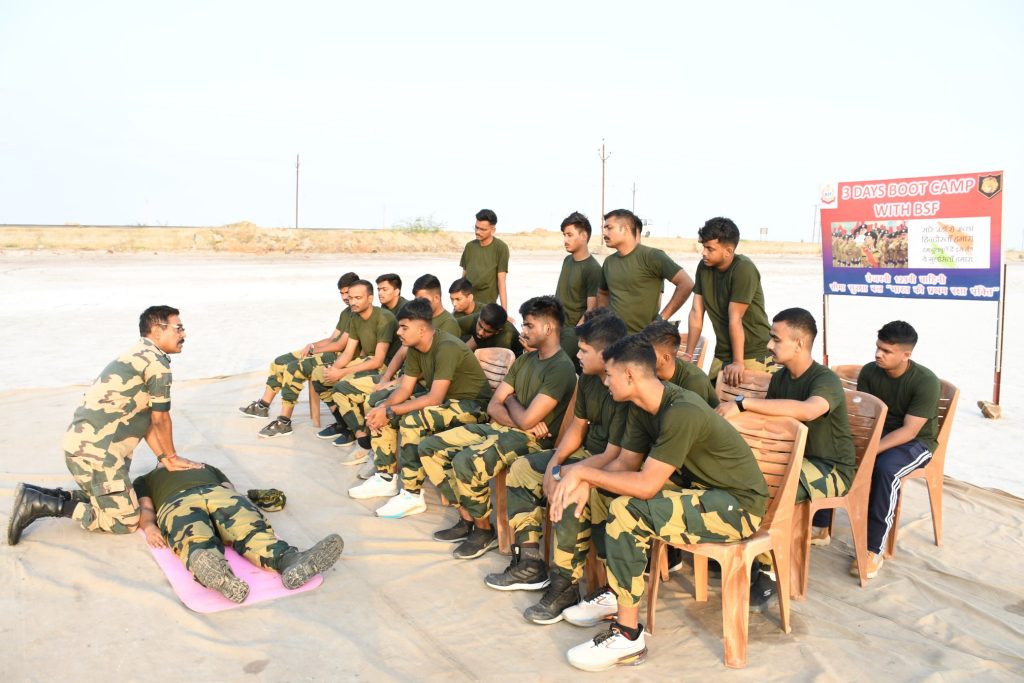 3-Days BSF Boot Camp Concludes at Suigam, Leaving a Lasting Impact on Students