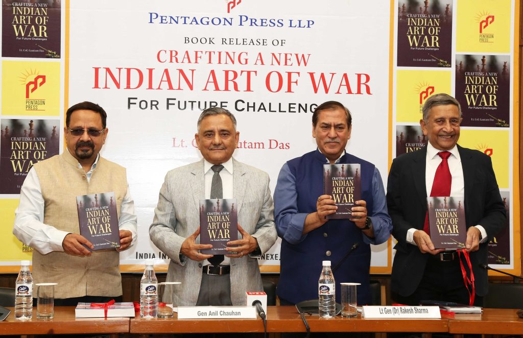 General Anil Chauhan, CDS, Releases "Crafting A New Indian Art Of War ...