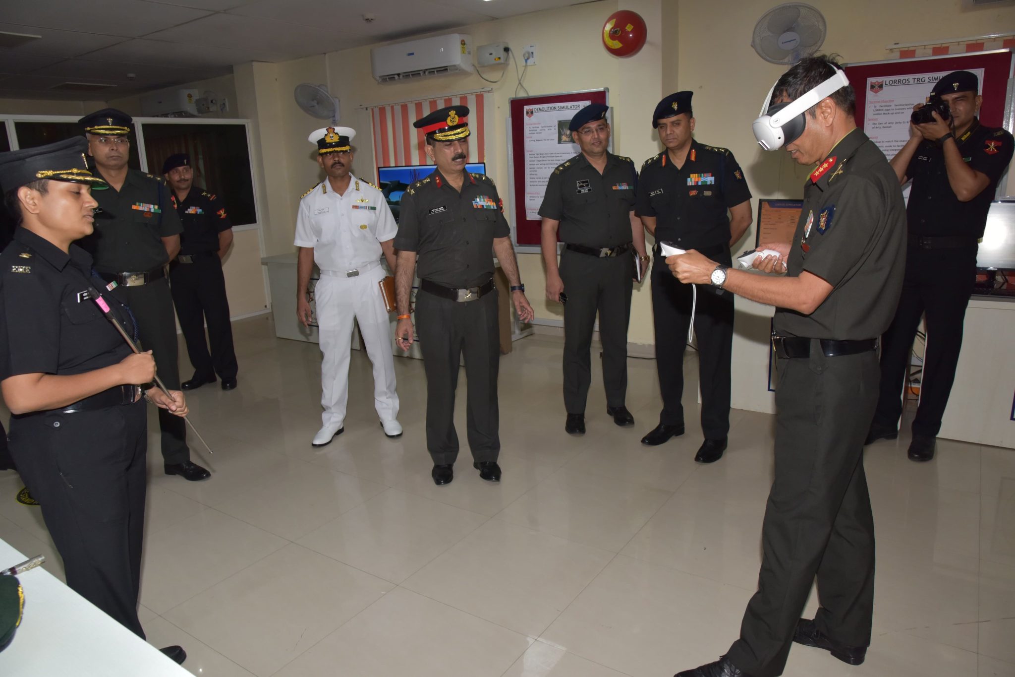 Lt Gen Neeraj Varshney Visits Simulator Development Division, Applauds ...