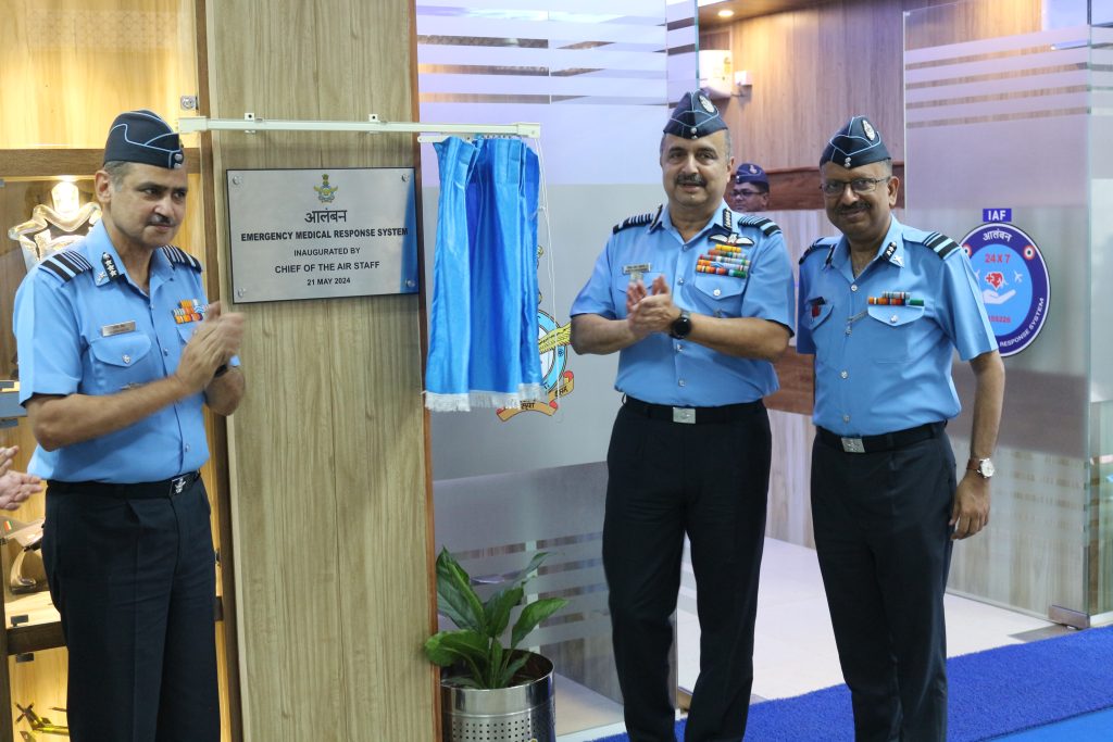 Indian Air Force Launches Emergency Medical Response System (EMRS) to ...