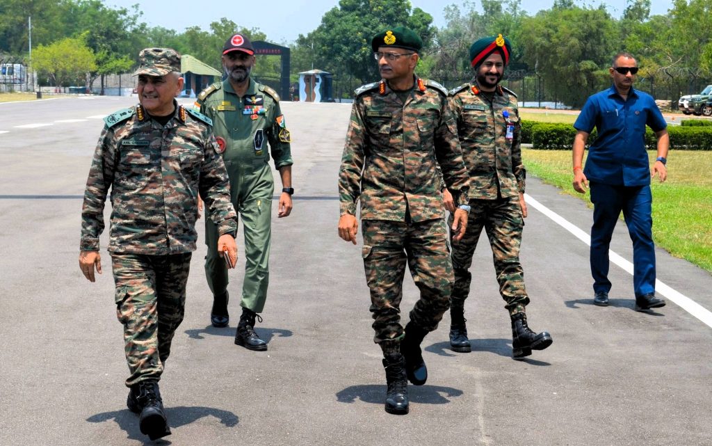 Chief of Defence Staff General Anil Chauhan Visits Northern Command