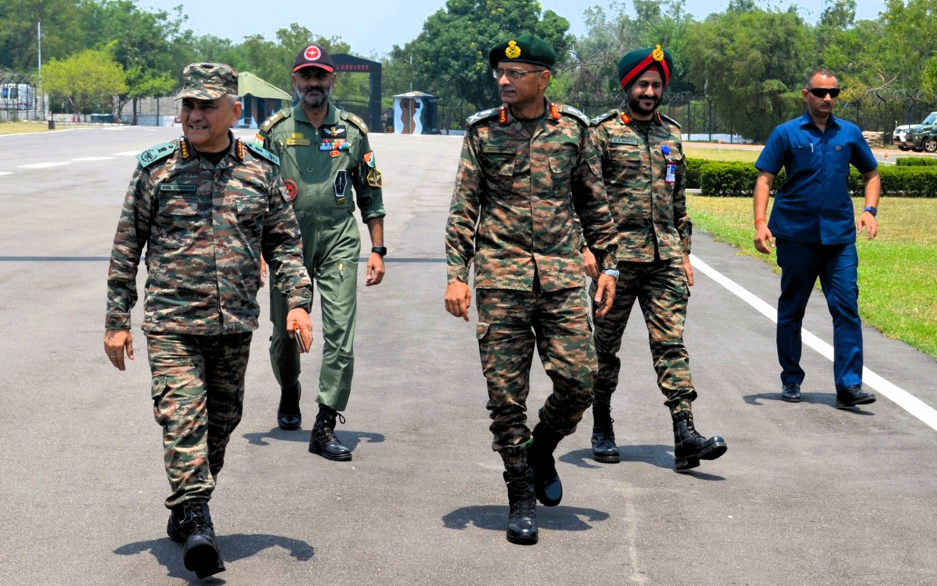 Chief of Defence Staff General Anil Chauhan Visits Northern Command