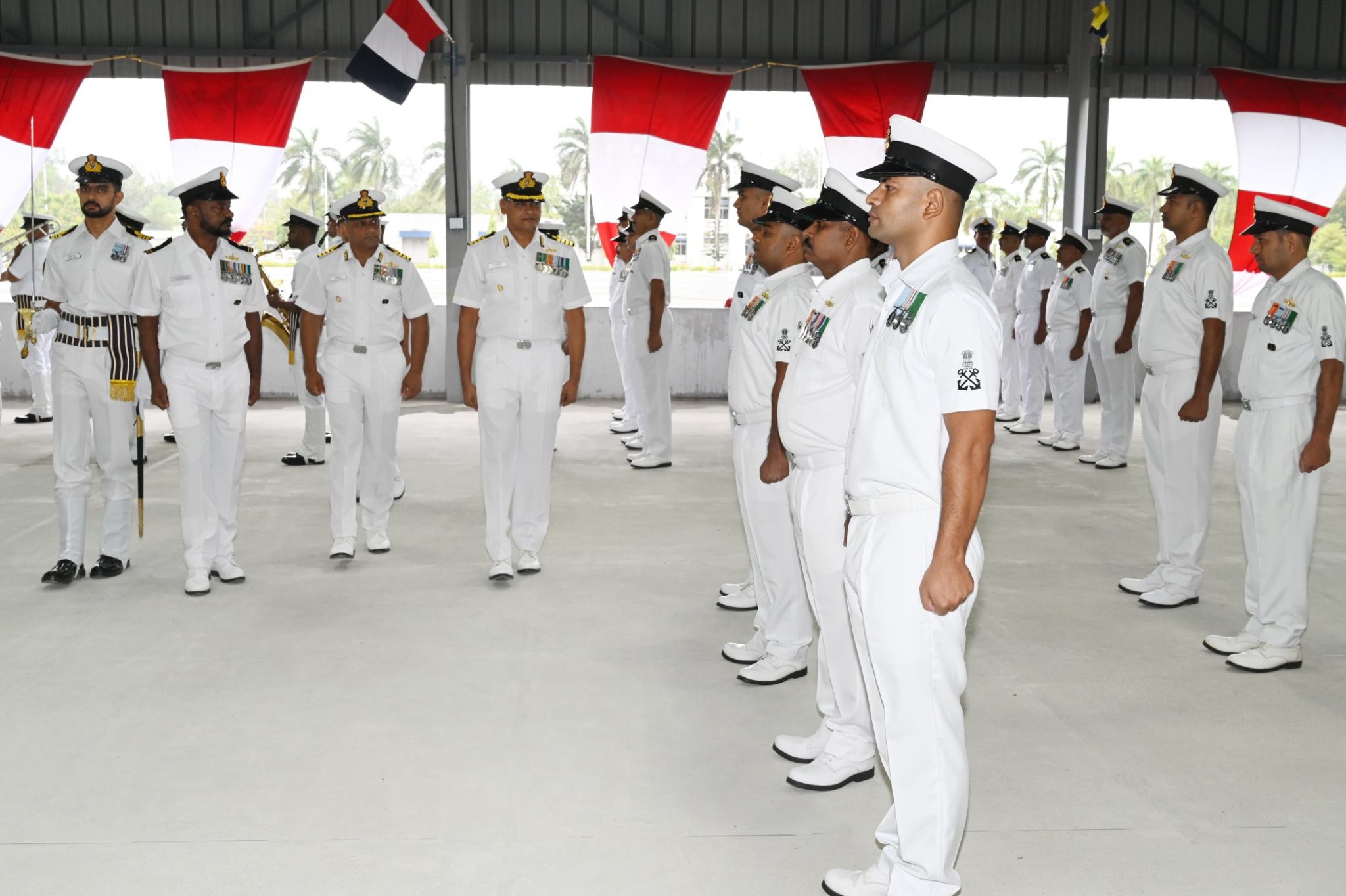 Captain V S Guru Takes Command of INS Kadamba Naval Base in Karwar